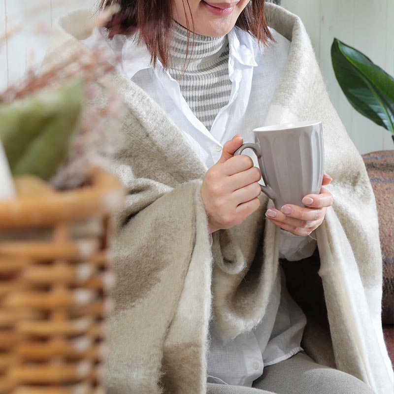 【1008343】125x150cm クルムス チェック01 ｜ グラムスタイル 公式BtoB卸サイト